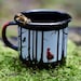 Red Riding Hood Enamel Mug - Camping Mug, Fairy Tale, Wolf, Forest ...