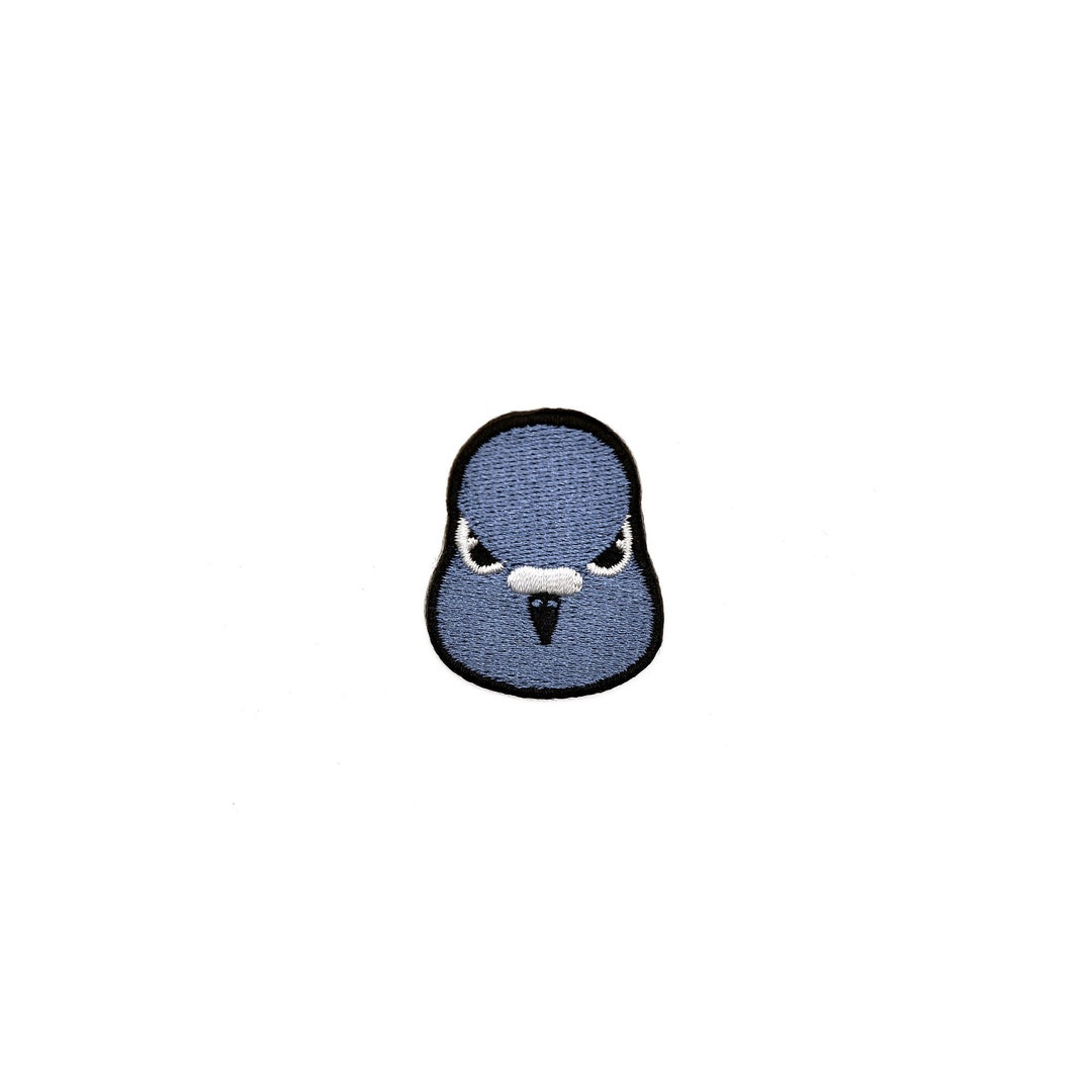 Viennese Pigeon - Patch, Iron On, Badge, Embroidery, Patches, Animal ...