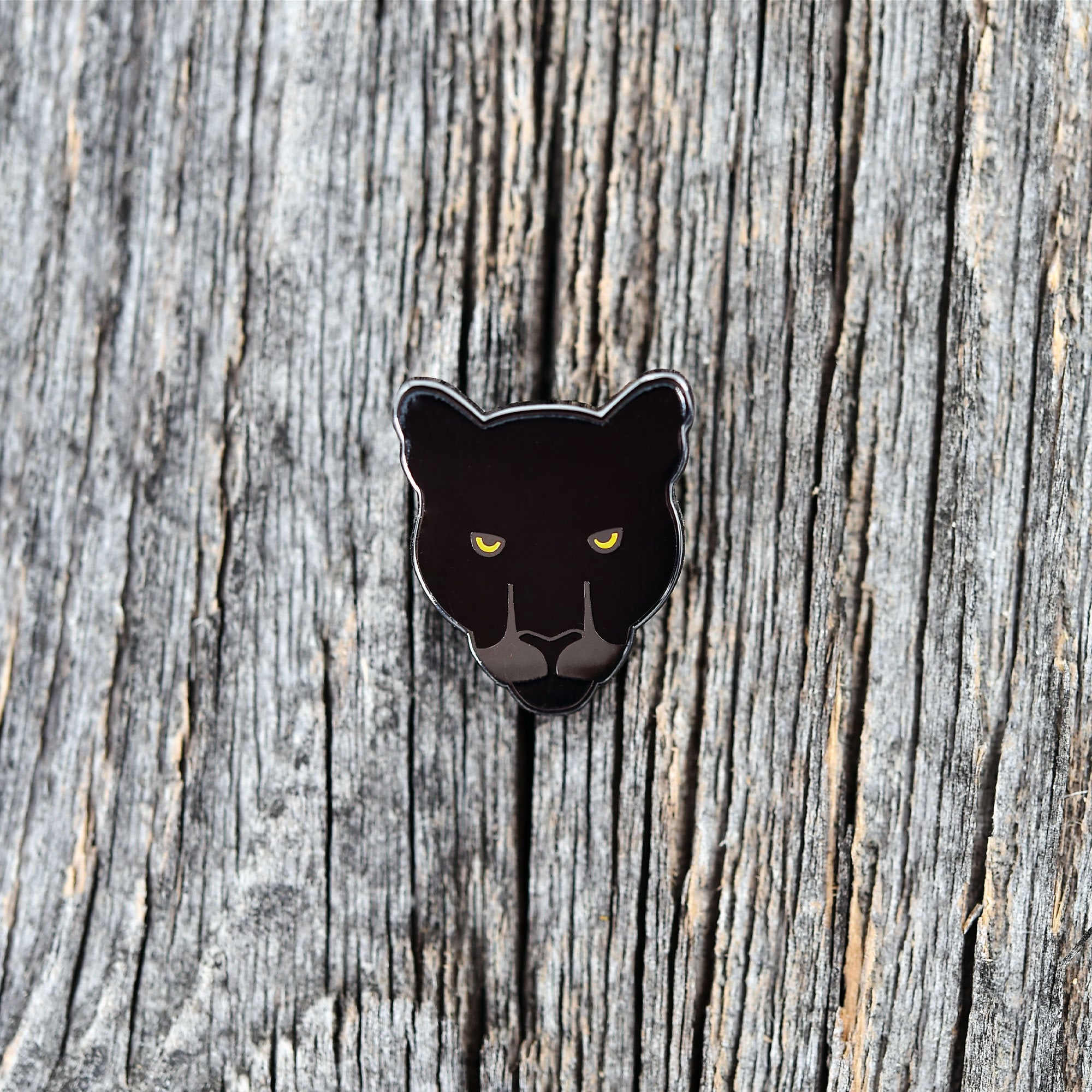 Black Panther Hard Enamel Lapel Pin Badge Brooch Animal - Etsy