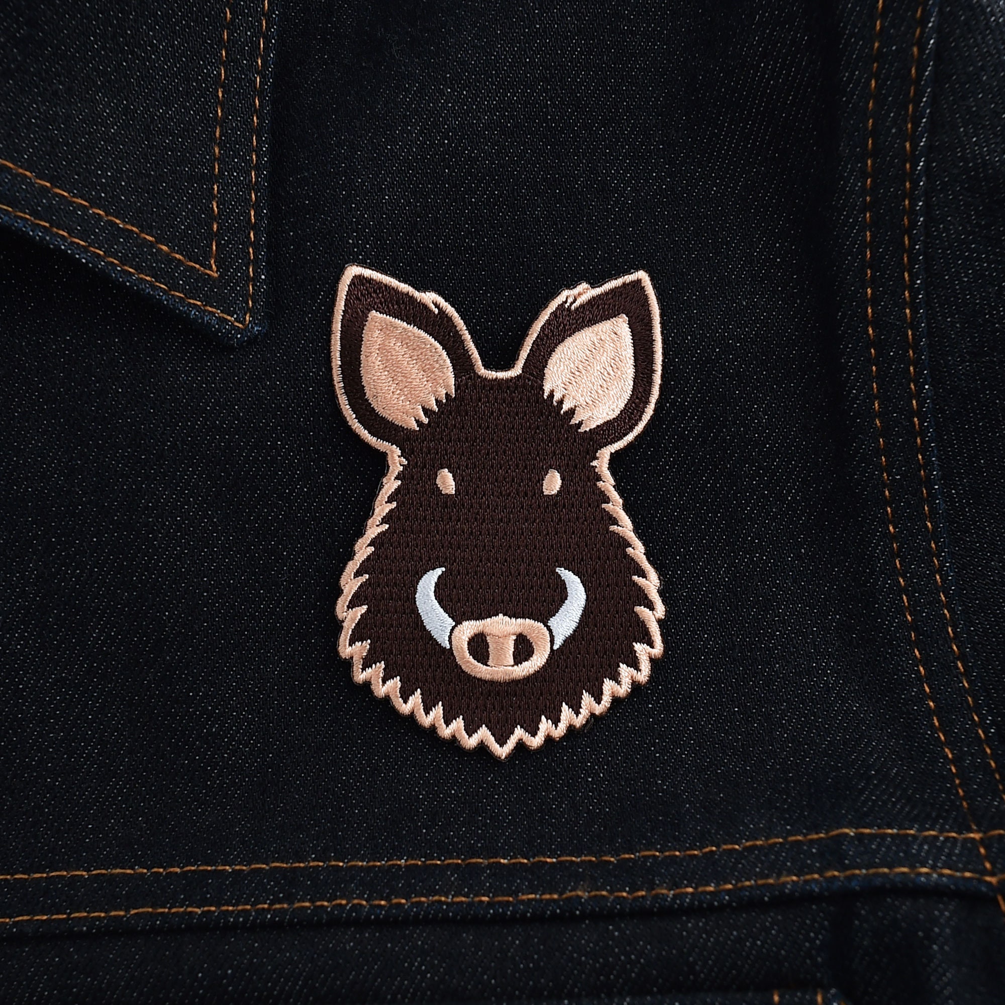 Wild Boar Patch Iron On Badge Embroidery Patches - Etsy UK