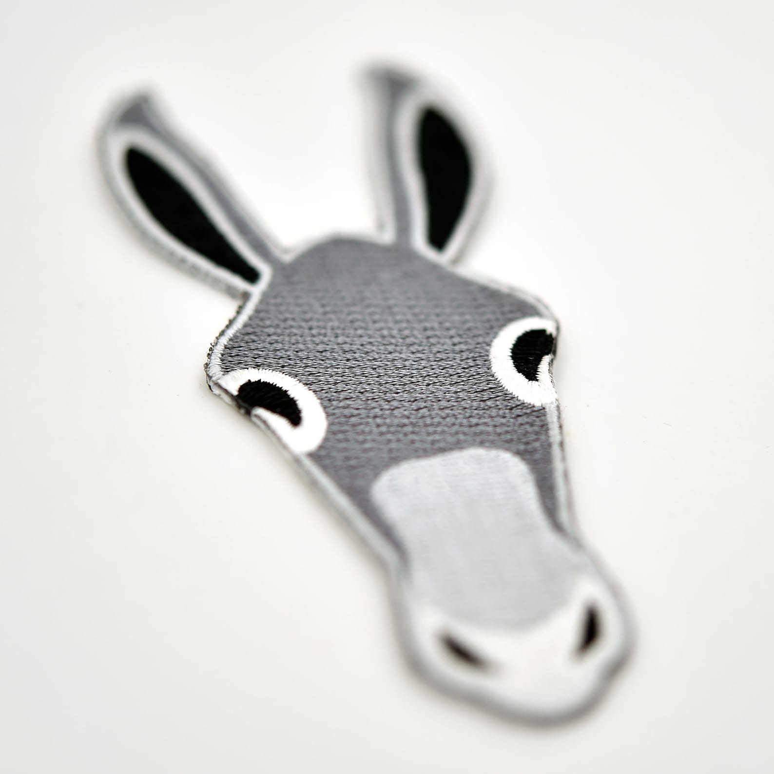 Donkey - Patch, Iron On, Badge, Embroidery, Patches, Animal, Nature ...