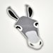 Donkey - Patch, Iron On, Badge, Embroidery, Patches, Animal, Nature ...