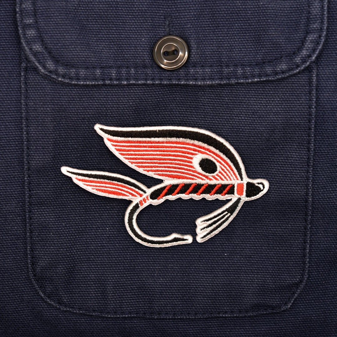 Fly Red - Patch, Iron On, Badge, Embroidery, Patches, Nature, Wildlife ...