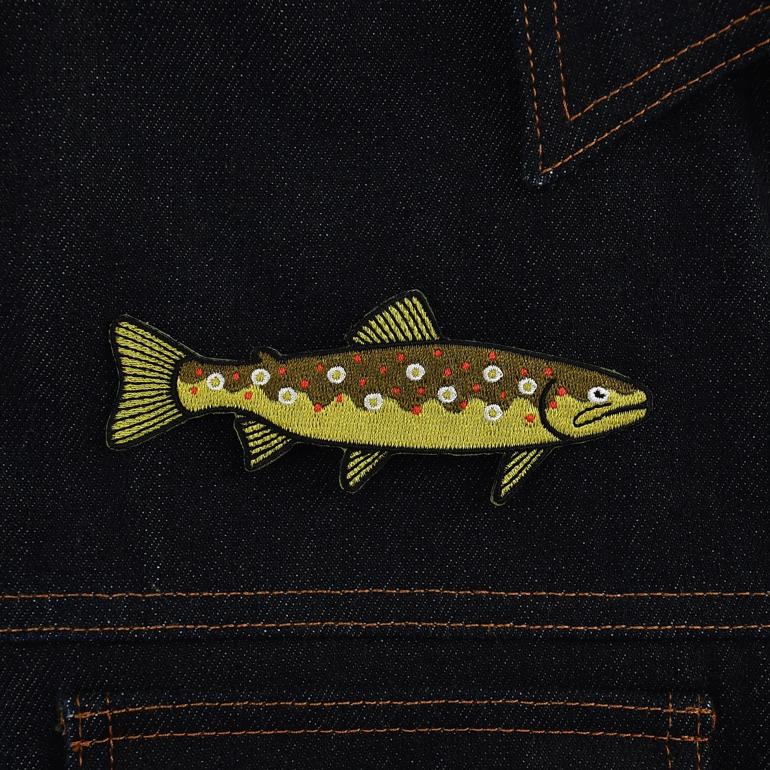 3 Trouts Set Patches Iron On Badge Embroidery Patches - Etsy