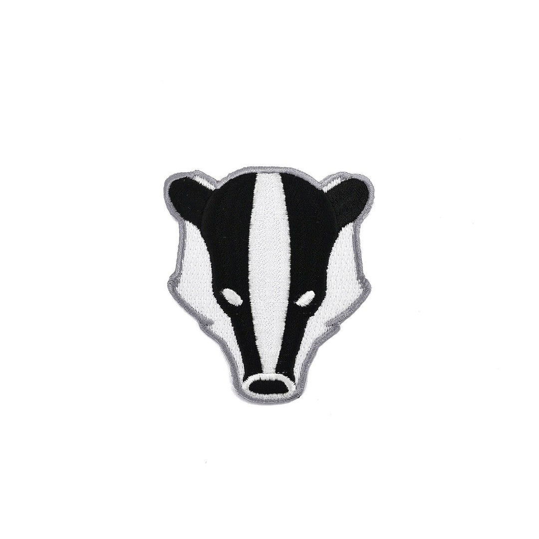 Badger Iron on Patch - for Forest Wanderers and Wildlife Rangers - Etsy