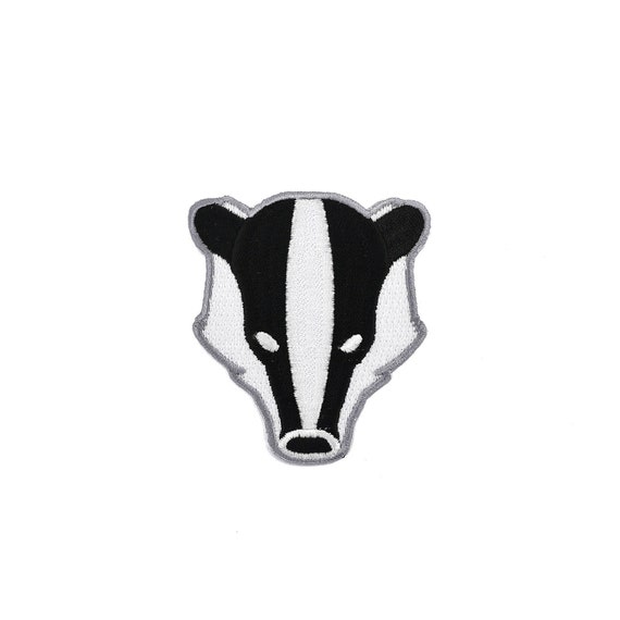 Badger Patch Iron On Badge Embroidery Patches Animal - Etsy UK