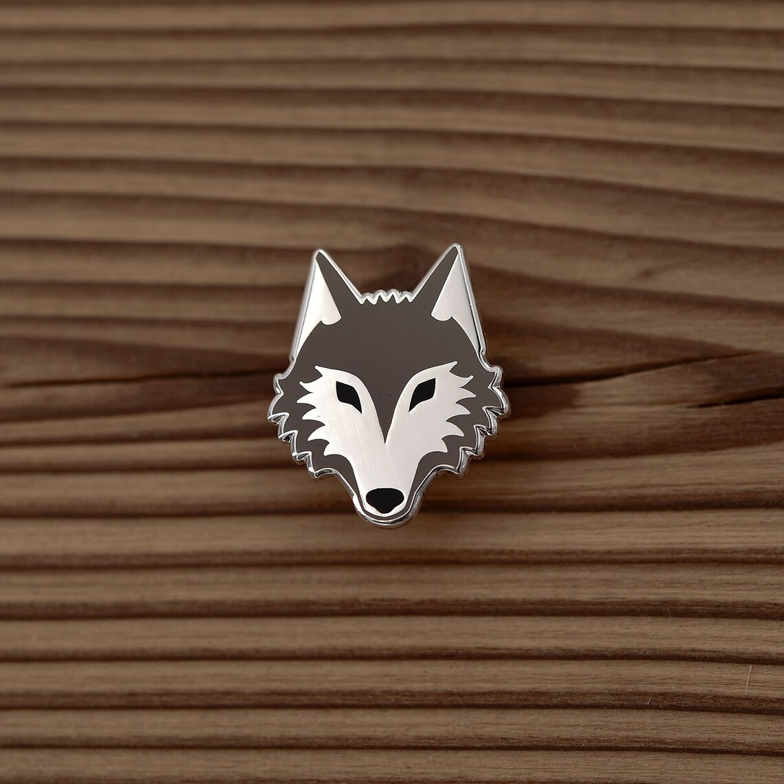 Wolf Hard Enamel Lapel Pin Badge Brooch Pin Animal - Etsy