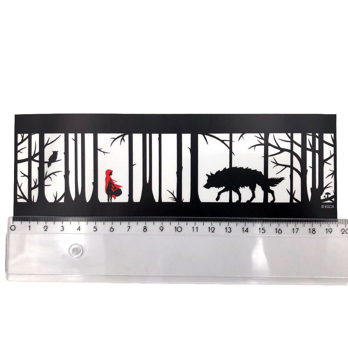 Little Red Riding Hood Static Sticker - Etsy