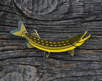 Catfish Lapel Pin CC125 Ray Finned Fish Fish and Fishing - Etsy