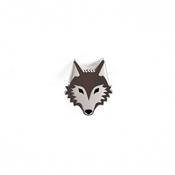 Wolf Hard Enamel Lapel Pin Badge Brooch Pin Animal - Etsy