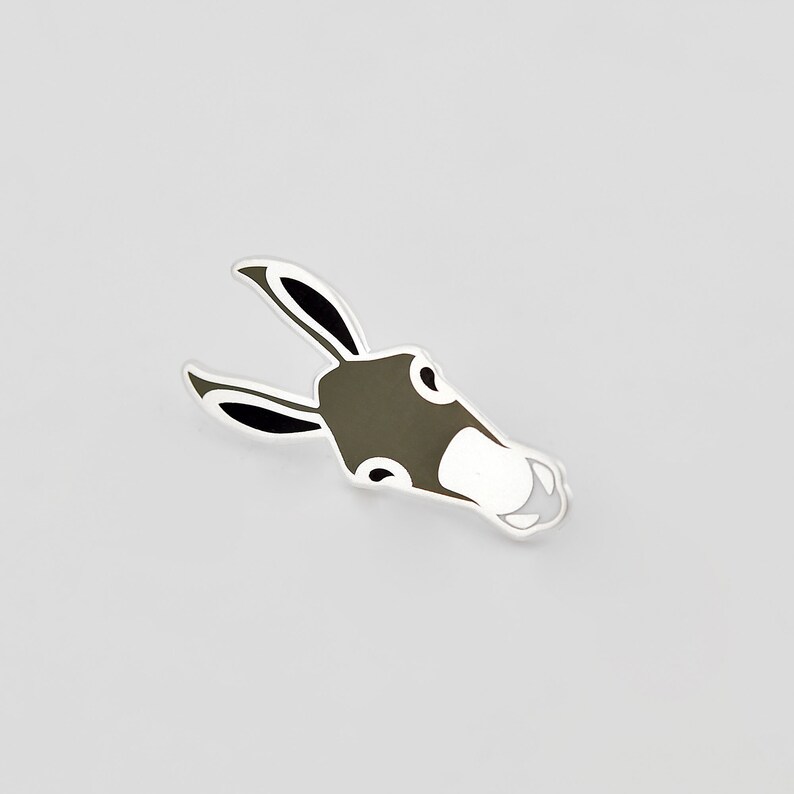 Donkey Hard Enamel Lapel Pin Badge Brooch Pin Animal | Etsy