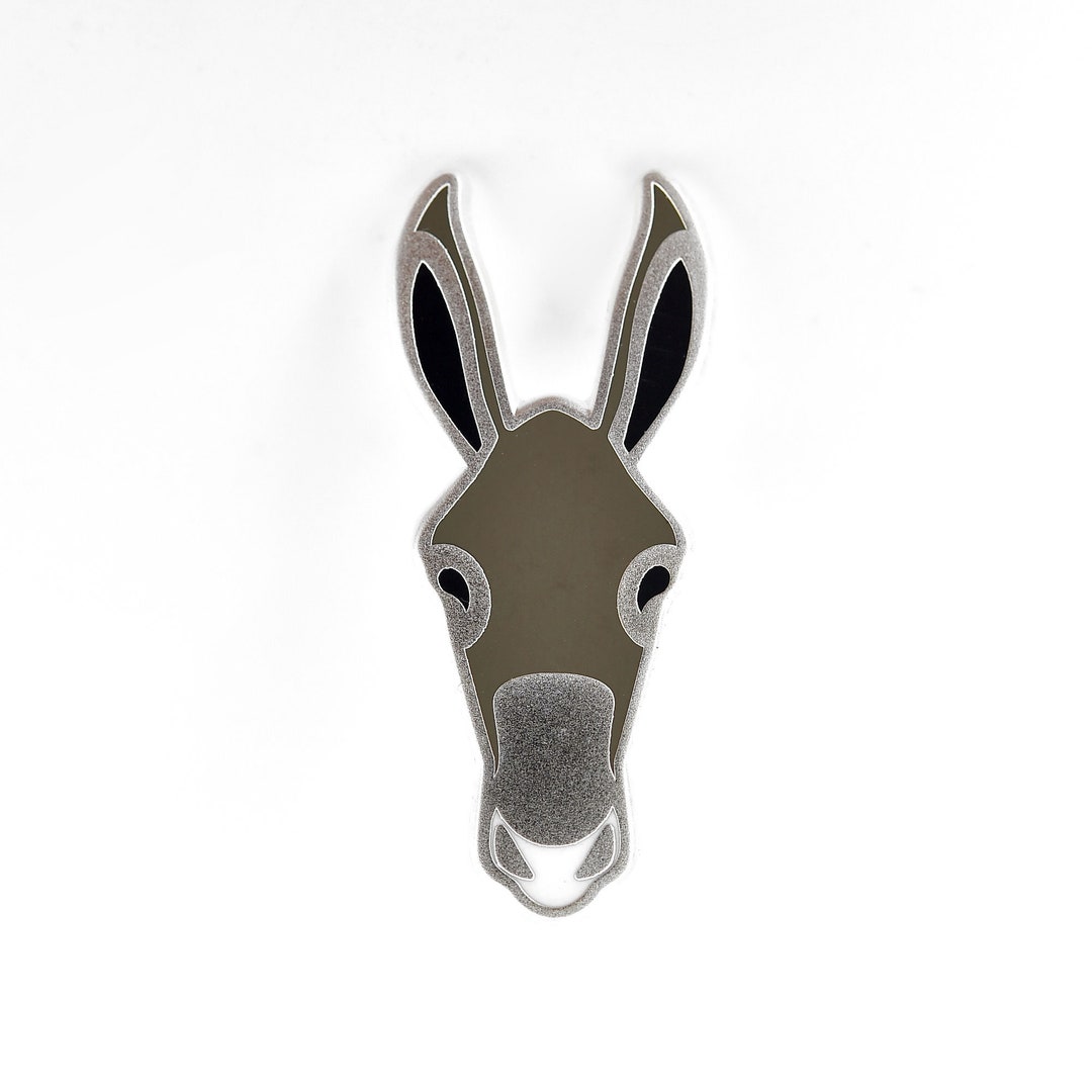 Donkey Hard Enamel Lapel Pin Badge Brooch Pin Animal - Etsy