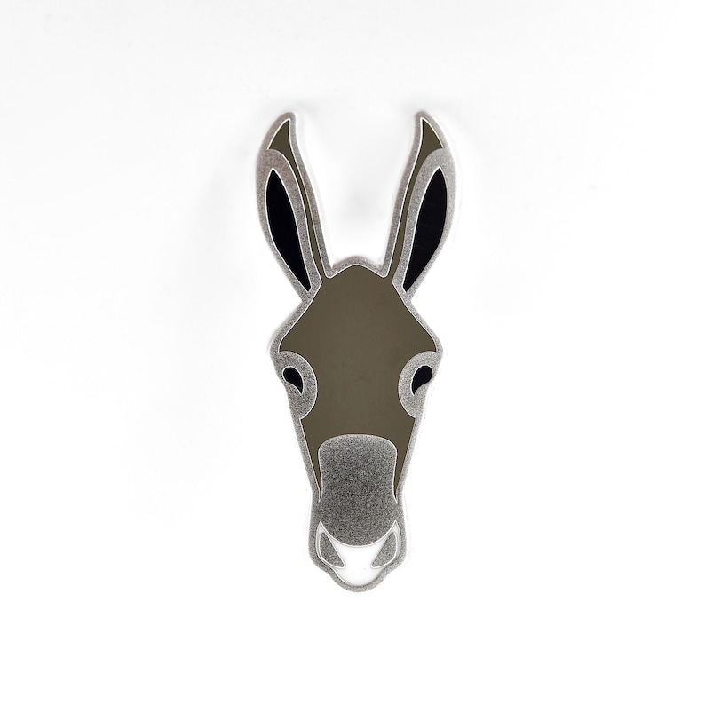 Donkey Hard Enamel Lapel Pin Badge Brooch Pin Animal | Etsy