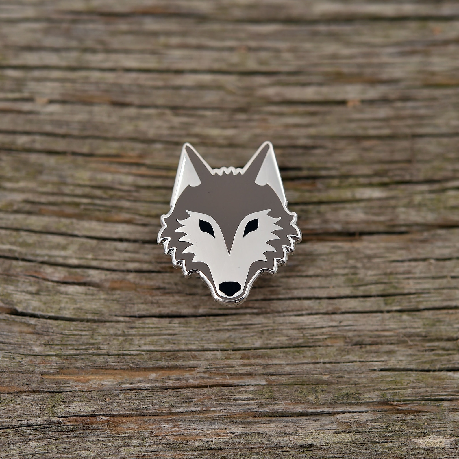 Wolf Hard Enamel Lapel Pin Badge Brooch Pin Animal - Etsy