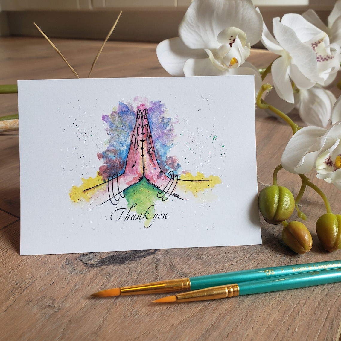 Namaste and Thank You 3 Pack - Etsy