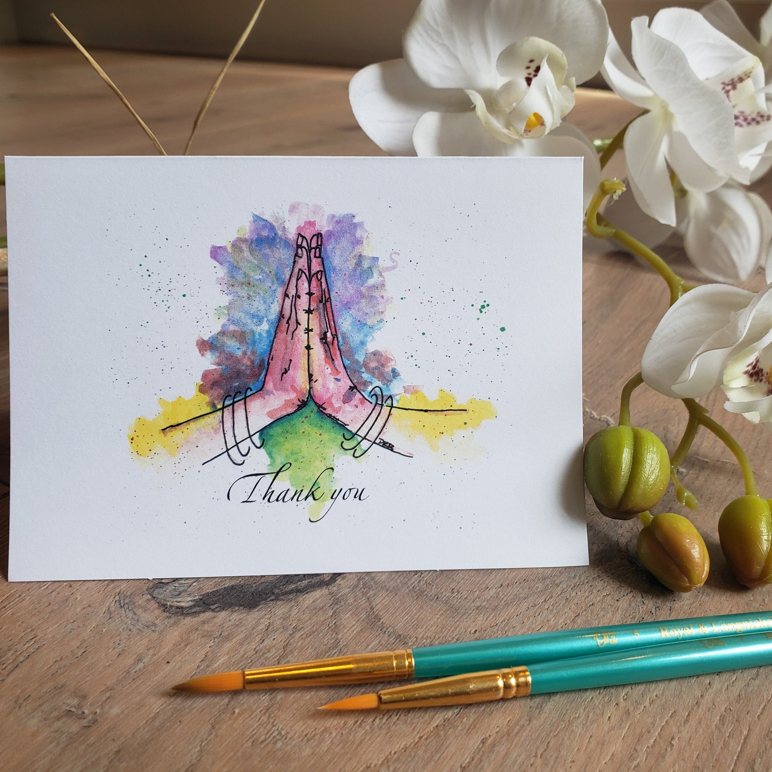 Namaste and Thank You 3 Pack - Etsy