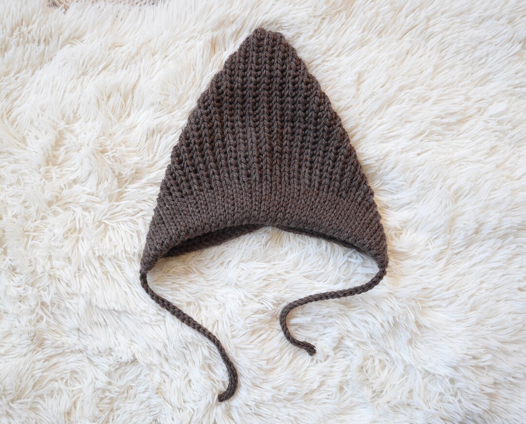 Crochet Baby Bonnet Pattern: Pixie Hat (PDF Pattern) - Etsy