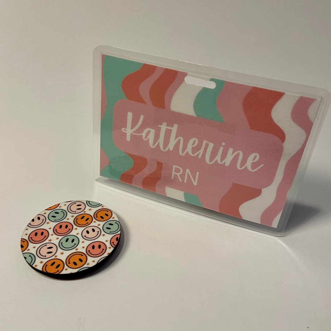 Badge Back Special Badge Beauties Complement- Pastel Smiley 2 (badge ...