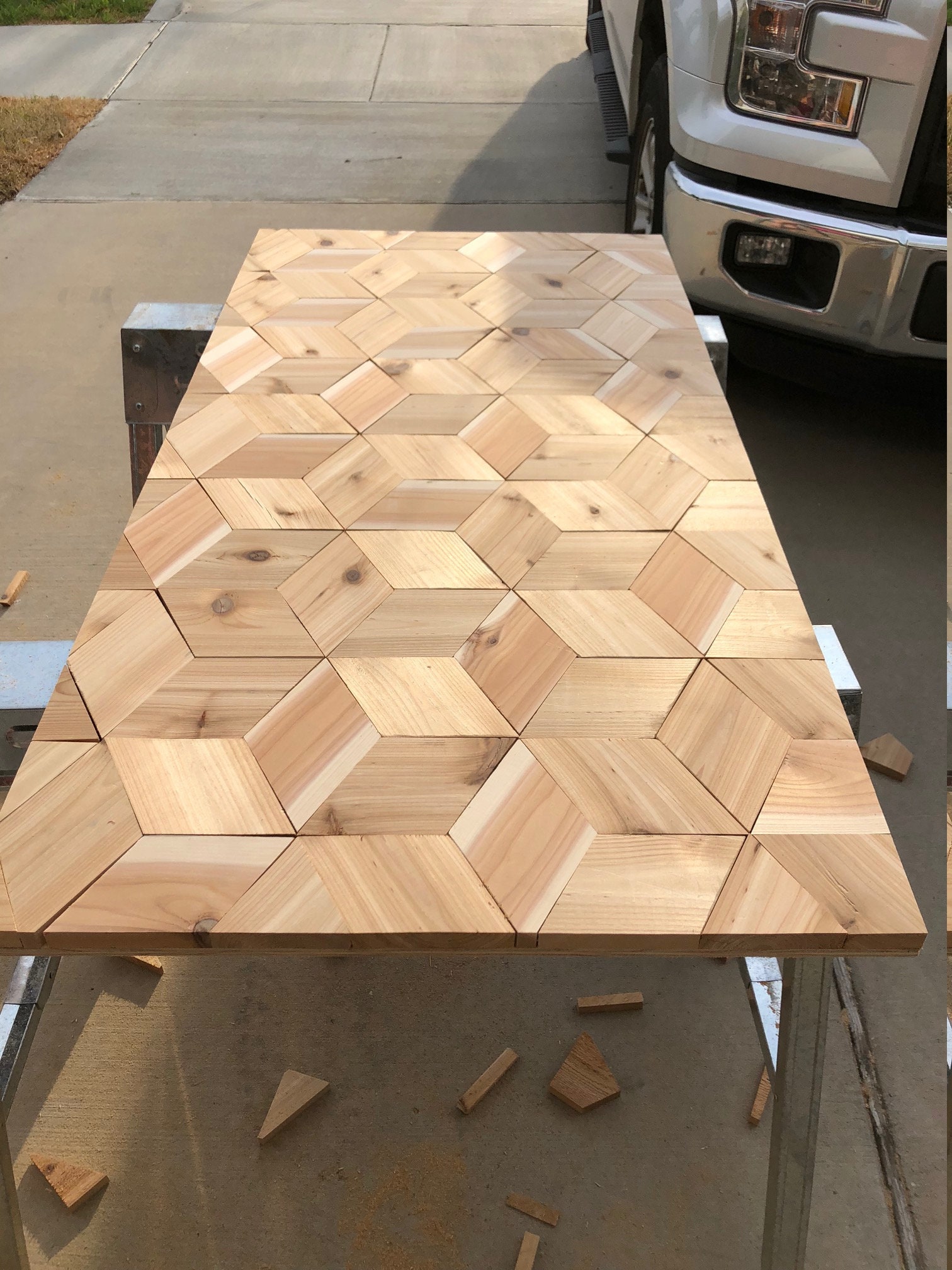 DIY Hexagon Coffee Table Plans - Etsy