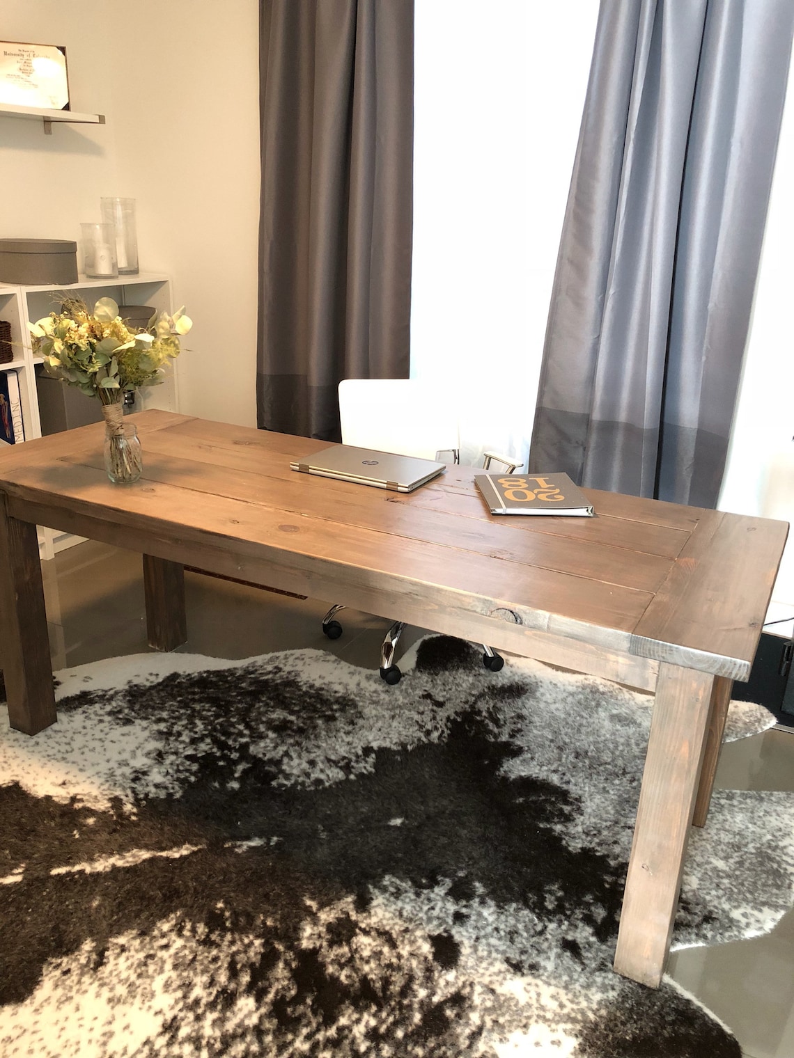 DIY Farm Style Table Plans - Etsy