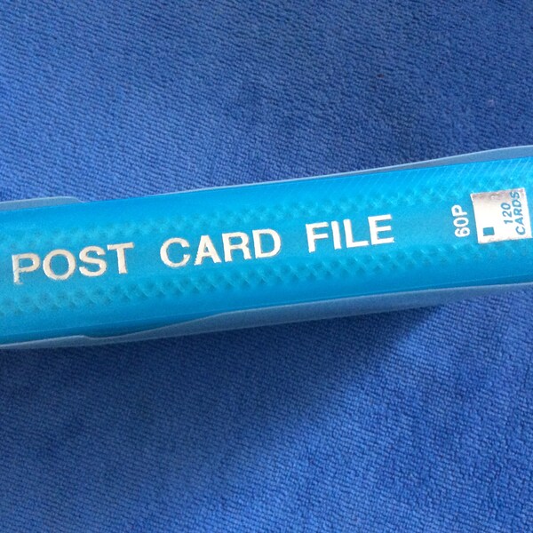 Postcard Folder - Etsy