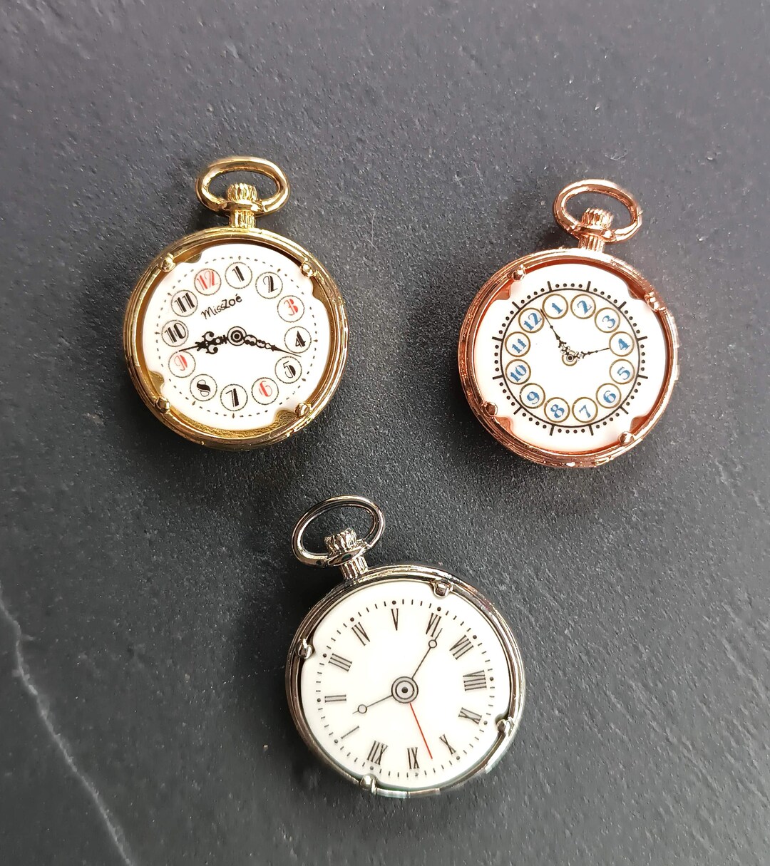 Feves "clocks"- Bean Fève- Hand Painted- High Gamme- Porcelain/ceramic ...