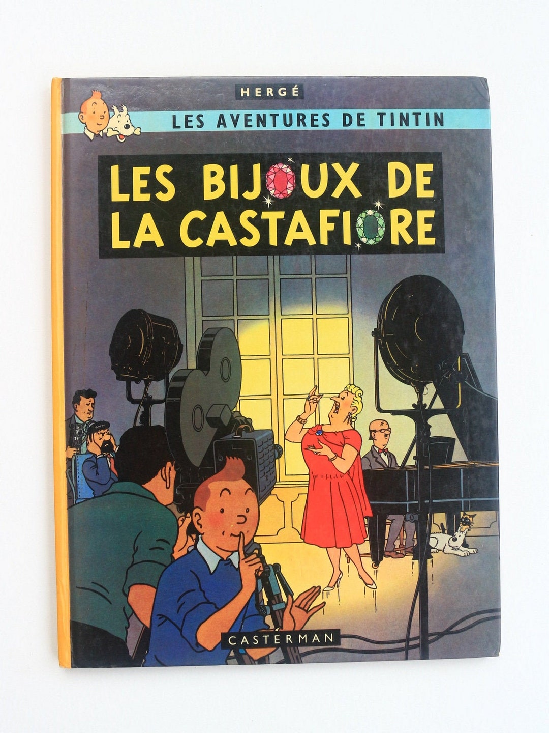 Livre Vintage- the Castafiore Emerald/herge- EO 1966- Collection ...
