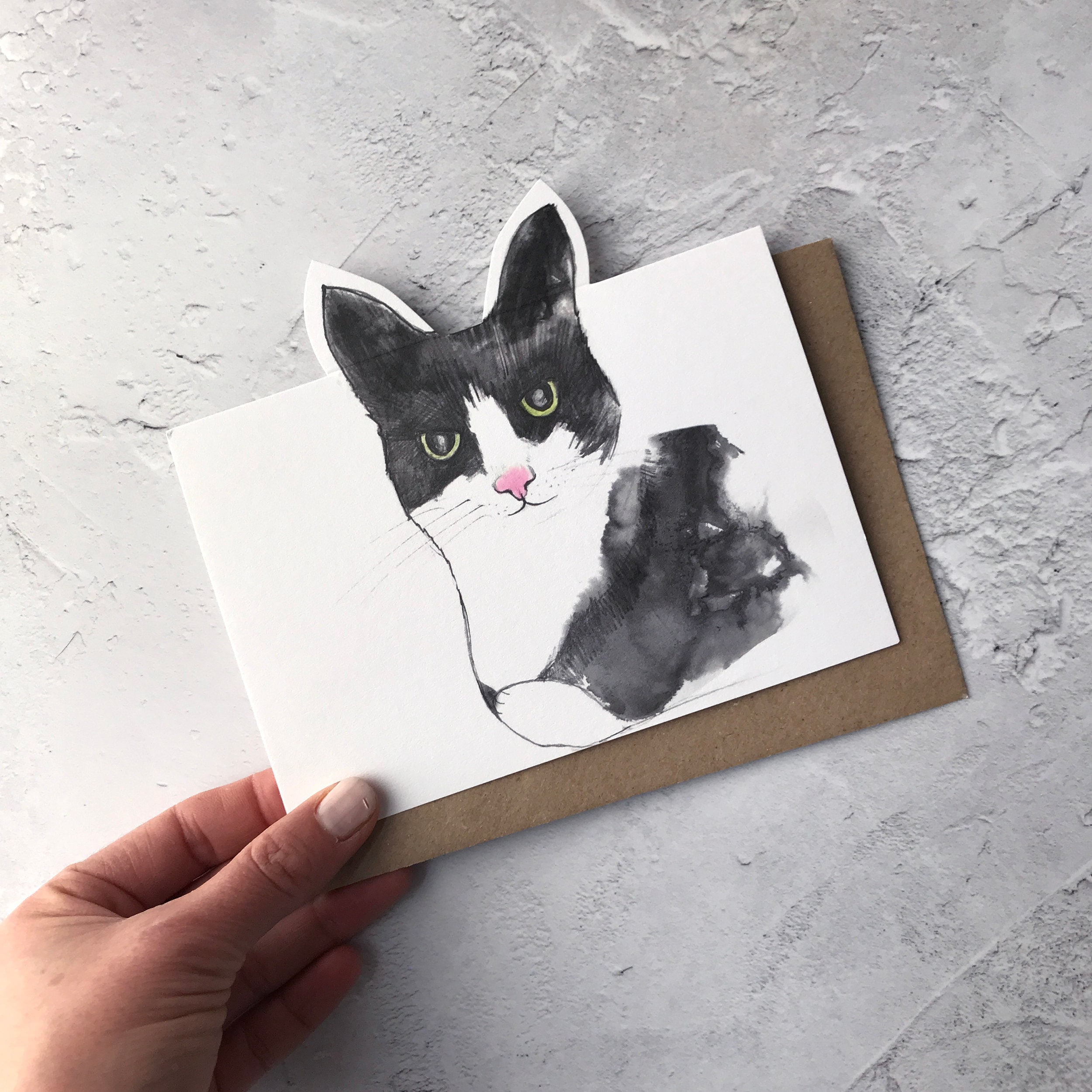 Pop Up Cat Greeting Cards Cat Lover Card Pop Up Cat Cards | Etsy