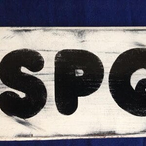 Halloween Wood Sign: Spooky - Etsy