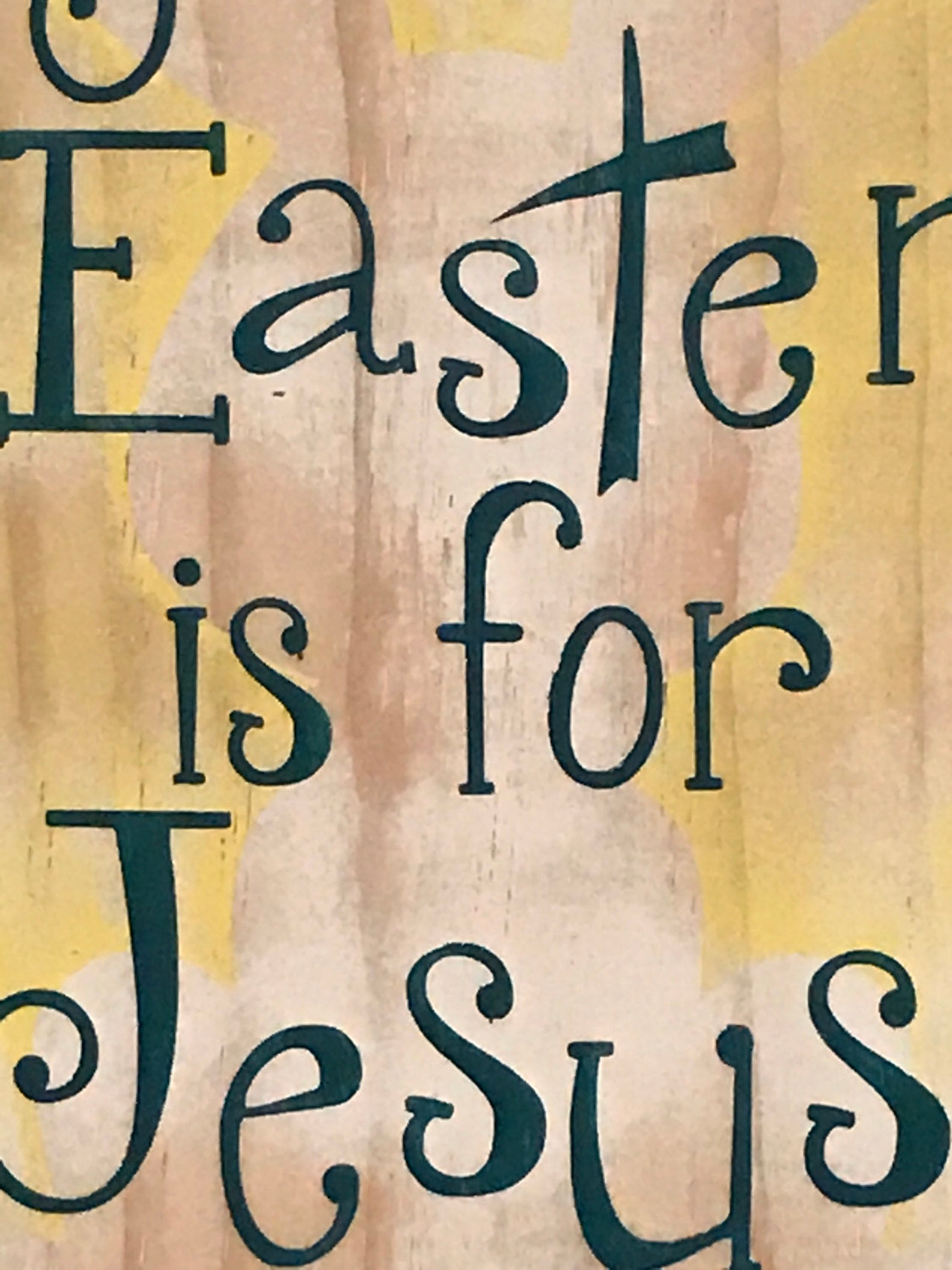 Silly Rabbit Easter is for Jesus Wood Sign 9x10 - Etsy