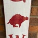 Hog Wild Arkansas Razorback Fan Exclusive 5 1/2 X 42 - Etsy