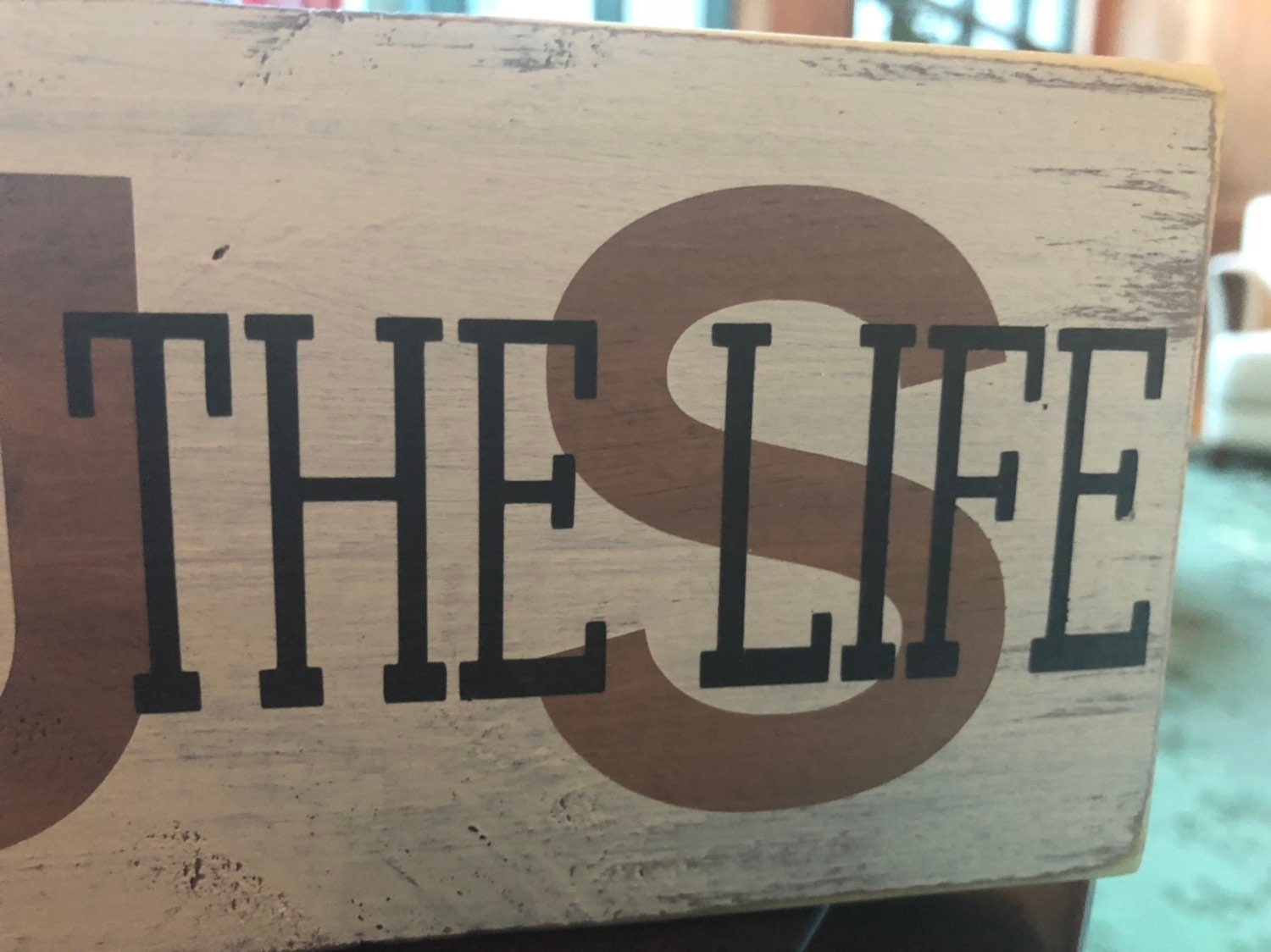 JESUS the Way the Truth the Life Wood Painted Sign - Etsy