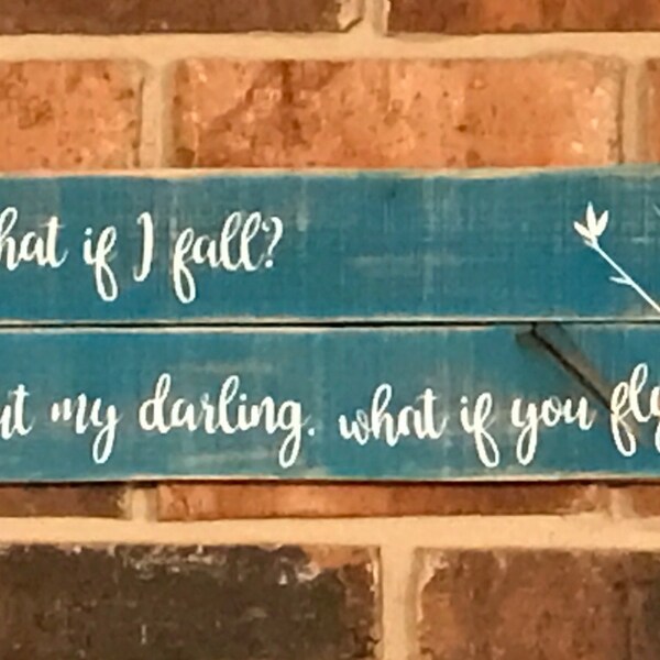 What If I Fall - Etsy
