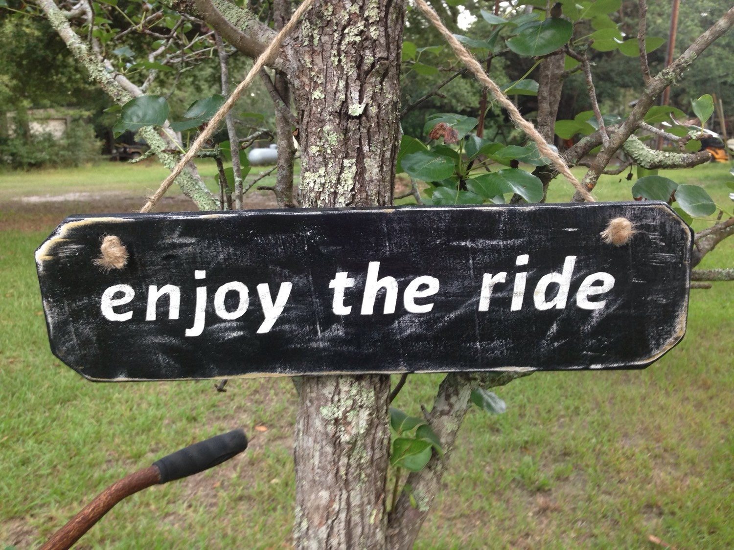 Enjoy the Ride Wood Sign - Etsy