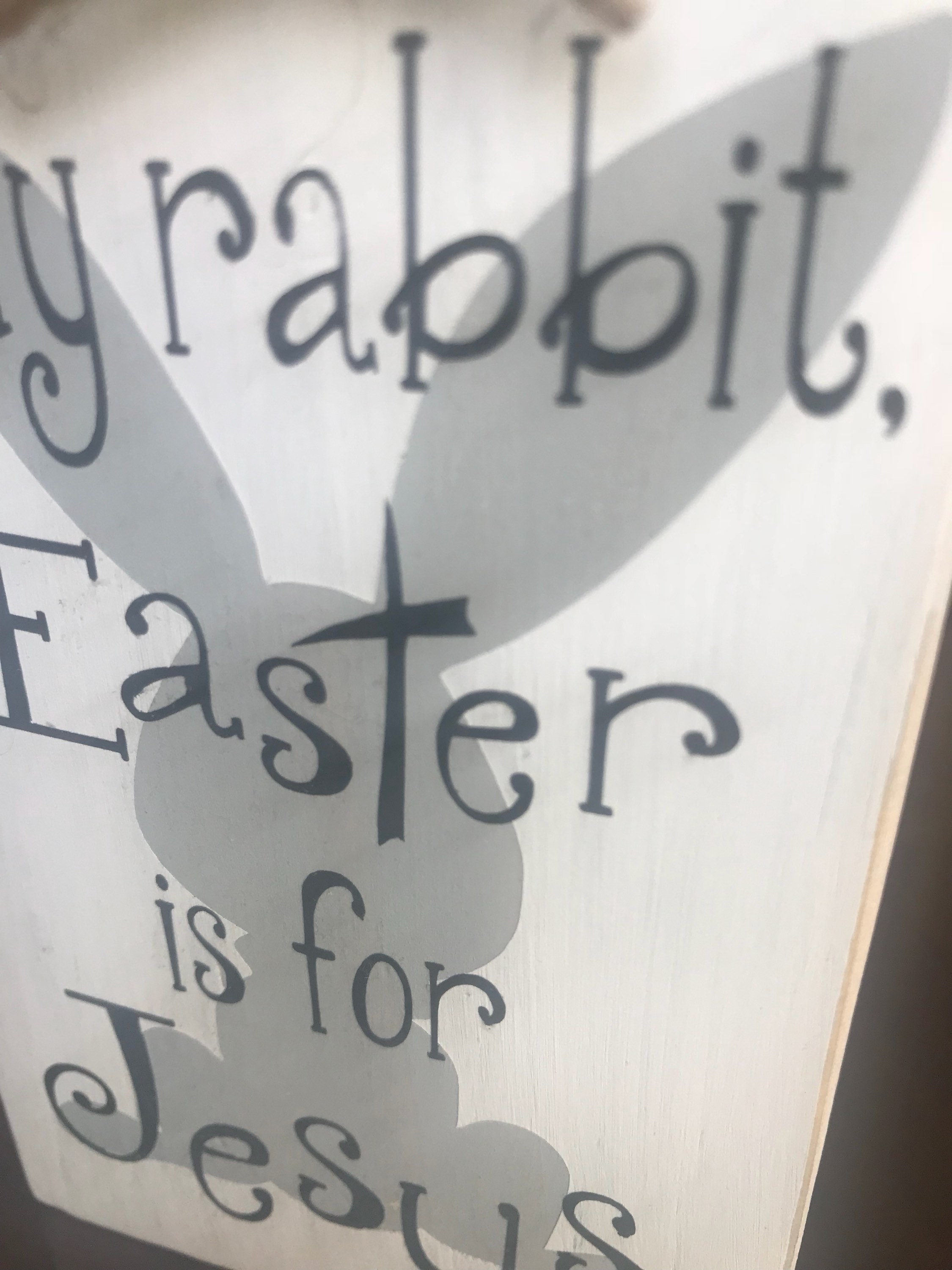Silly Rabbit Wood Sign - Etsy