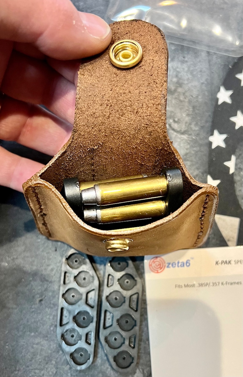 357 Magnum/38 Special Speed Strip Case W Loop - Etsy