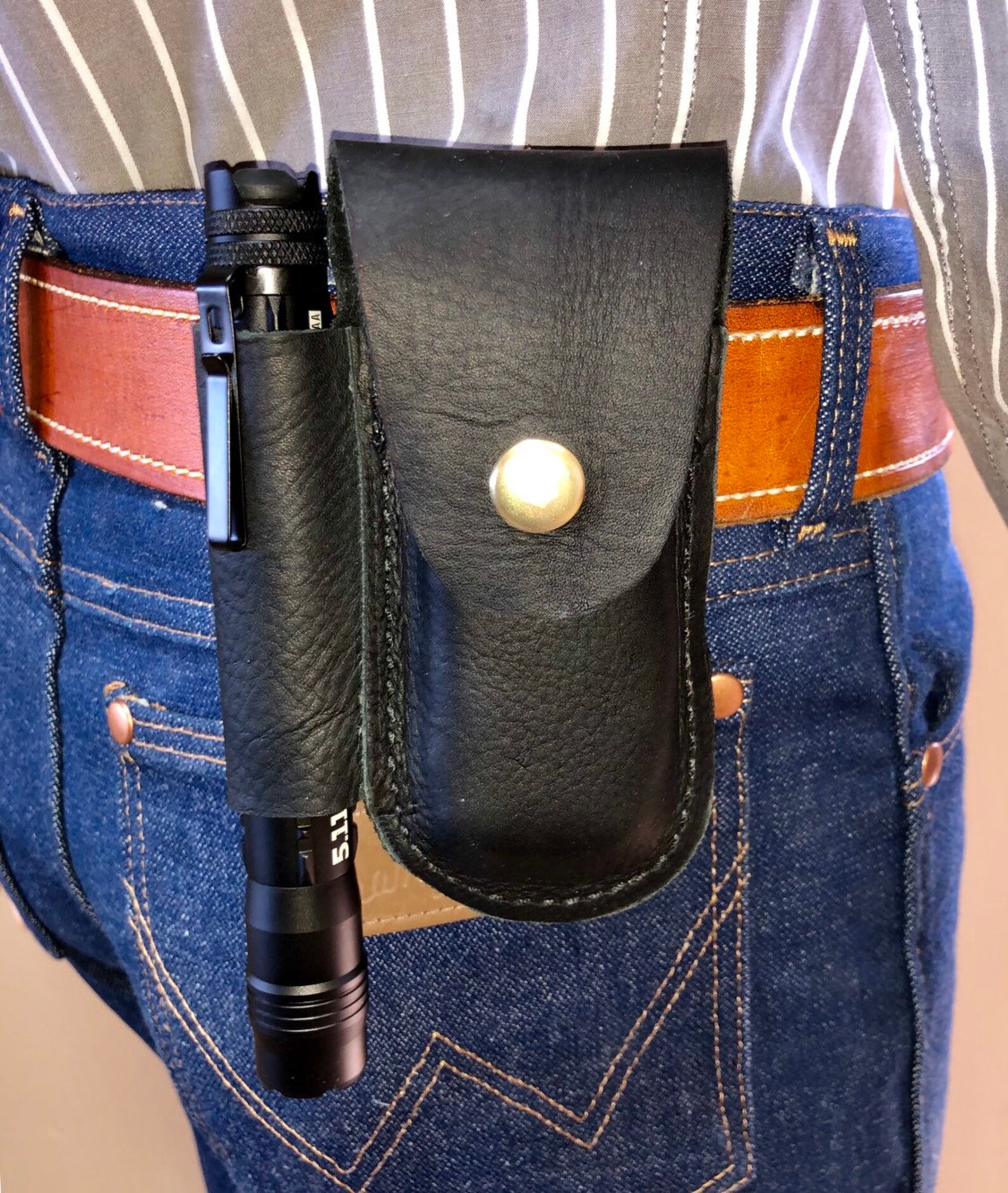 Large Multi-tool Sheath W Light Loop - Etsy