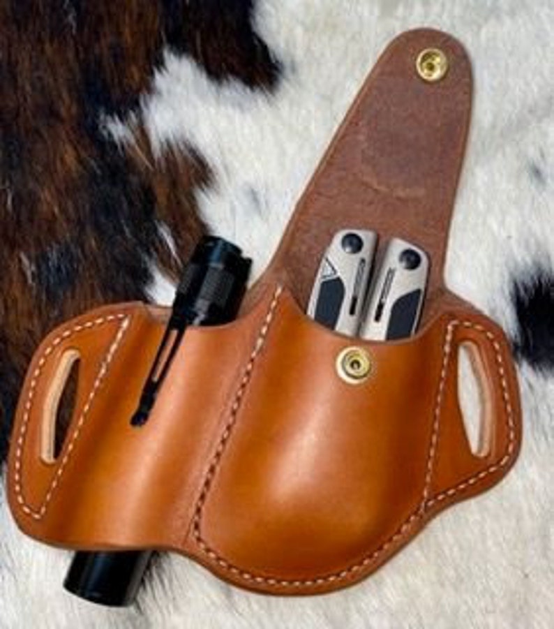 Large Multi-tool Sheath W Light Loop | Etsy