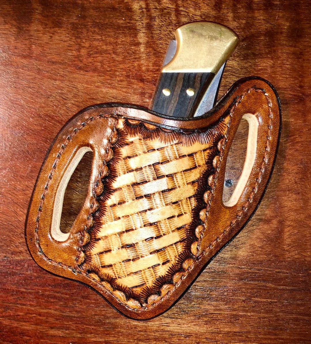 Buck Knife Sheath; #110/112 - Etsy