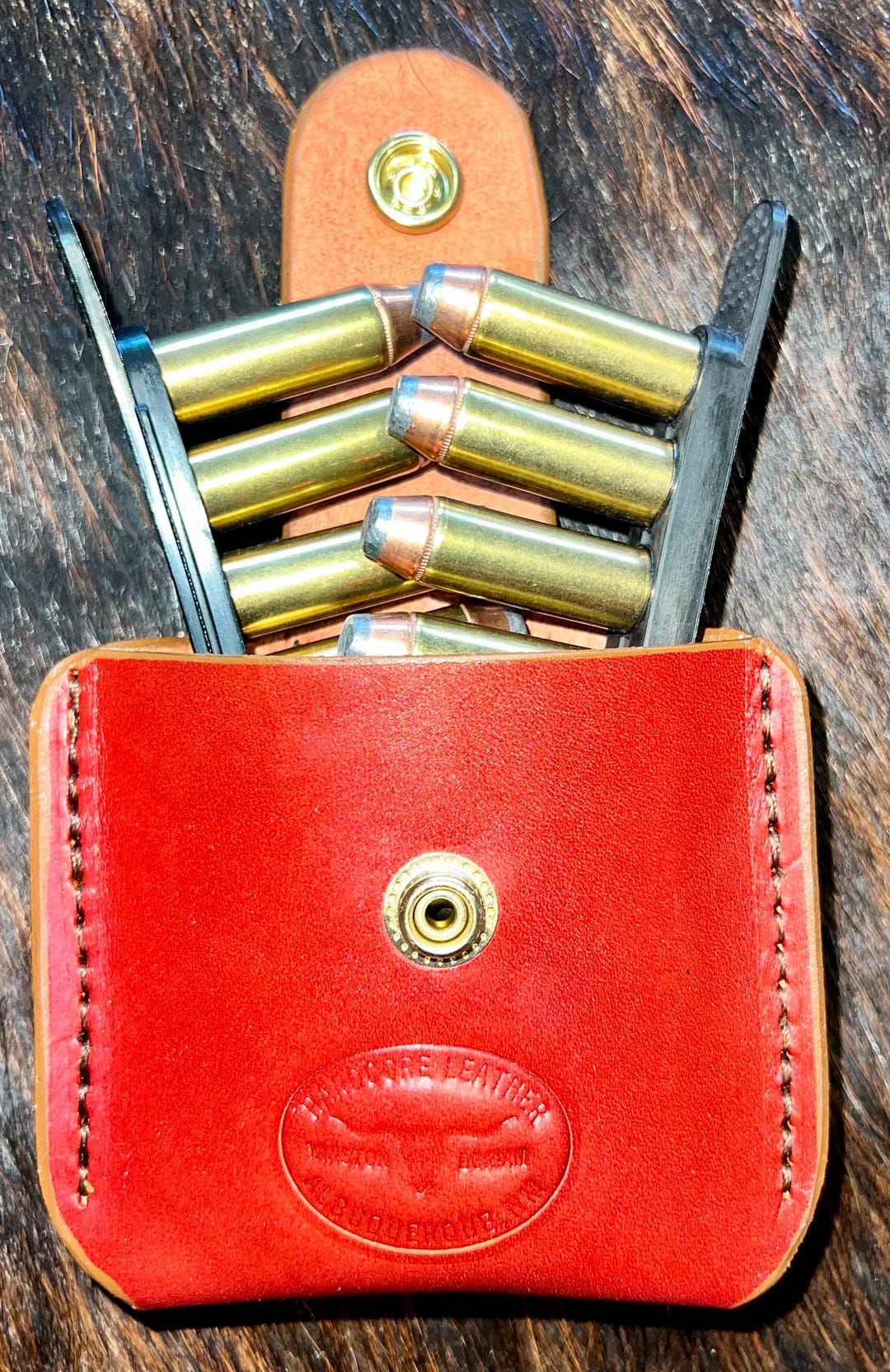 41/44 Mag or 45 LC Speed Strip Case W Belt Clip - Etsy