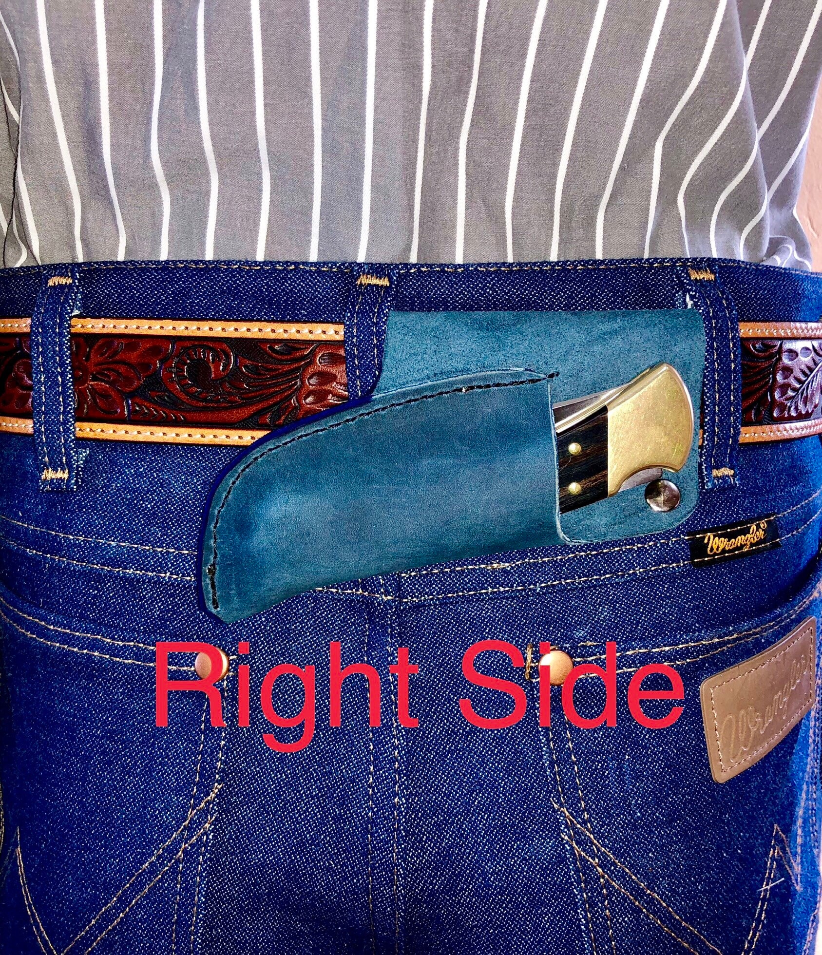 Buck Knife 110/112 Sheath: Horizontal RH & LH | Etsy