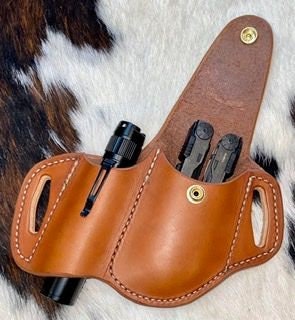 Large Multi-tool Sheath W Light Loop | Etsy