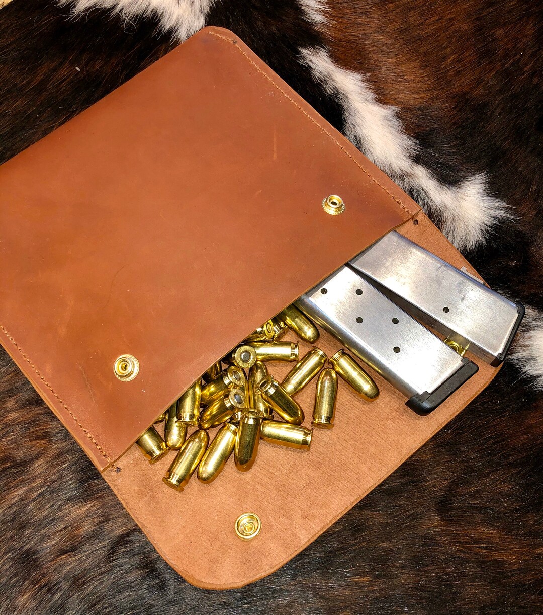 Leather Utility "drop Pouch" - Etsy