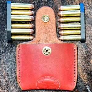 357 Magnum/38 Special Speed Strip Case W Clip - Etsy