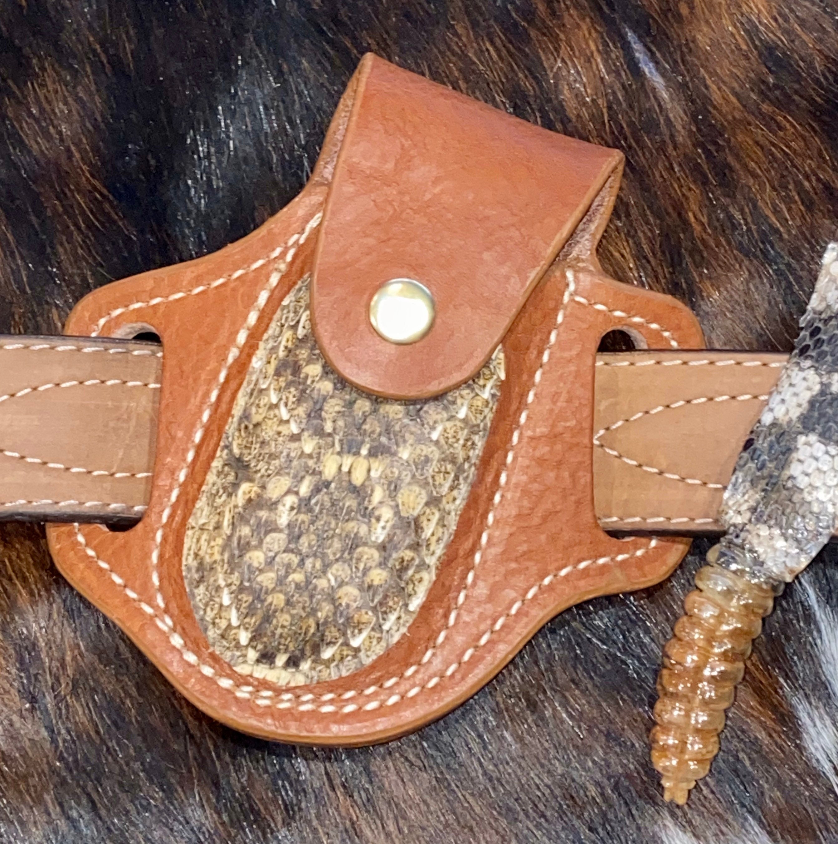 Large Multitool Sheath Pancake Style W Rattlesnake | Etsy