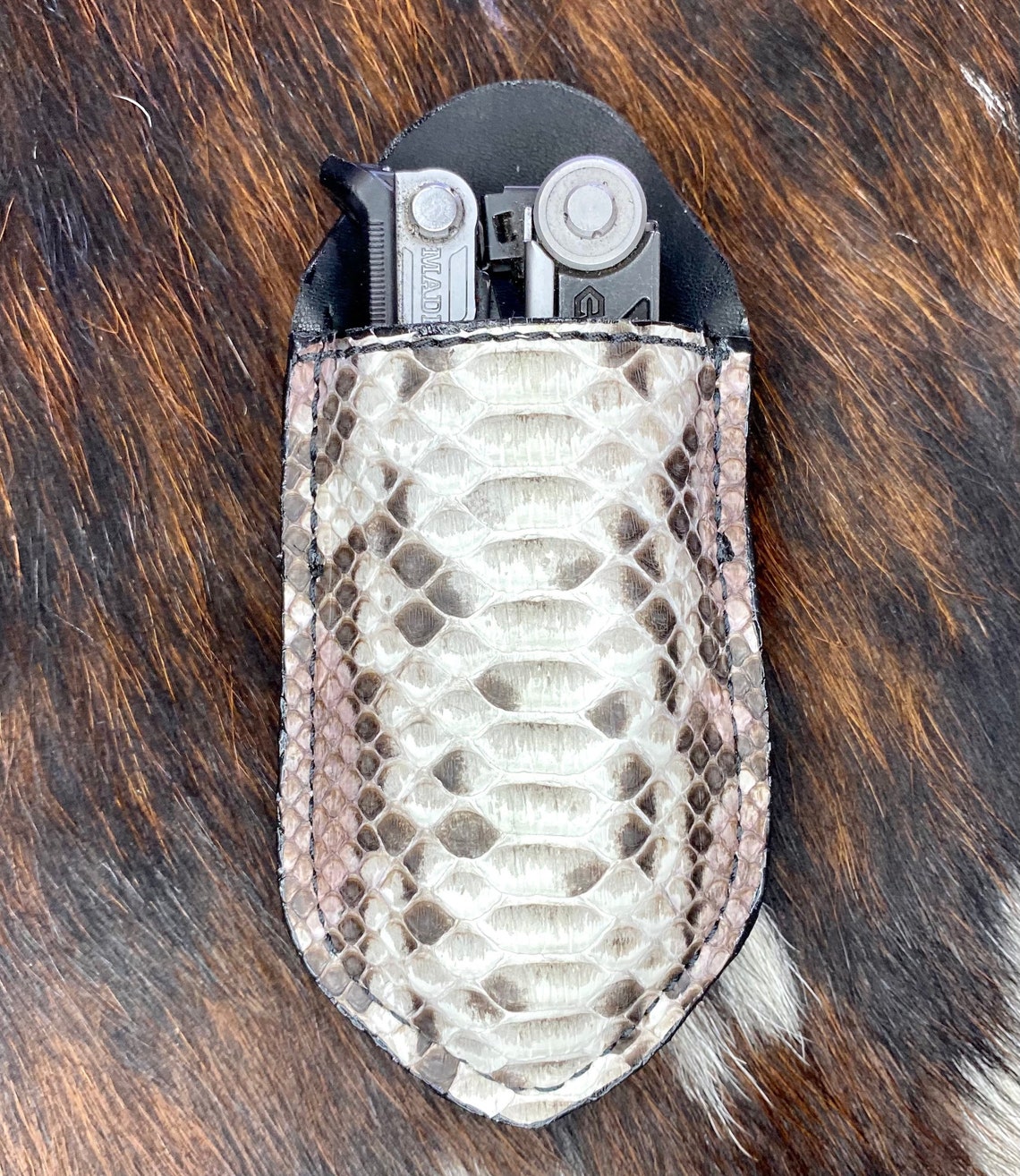 Python Belly Multi-tool Sheath Large - Etsy