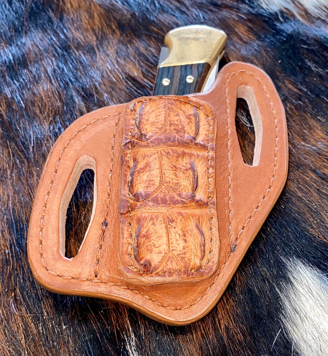 Buck Knife Sheath 110/112 Nile Crocodile - Etsy