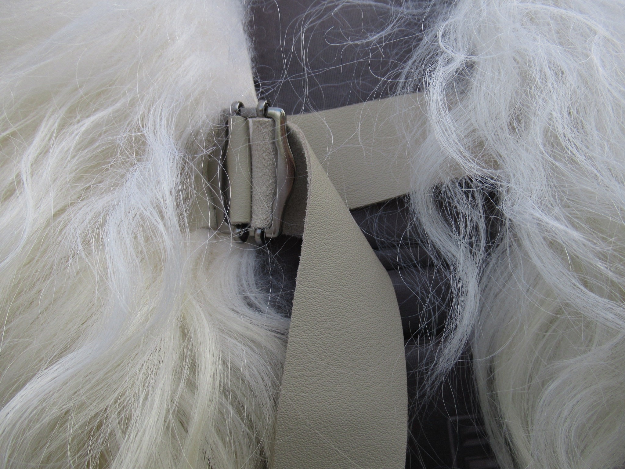 Fantasy Fur Cape White Bear Style Cape Long Back 41 Inches - Etsy