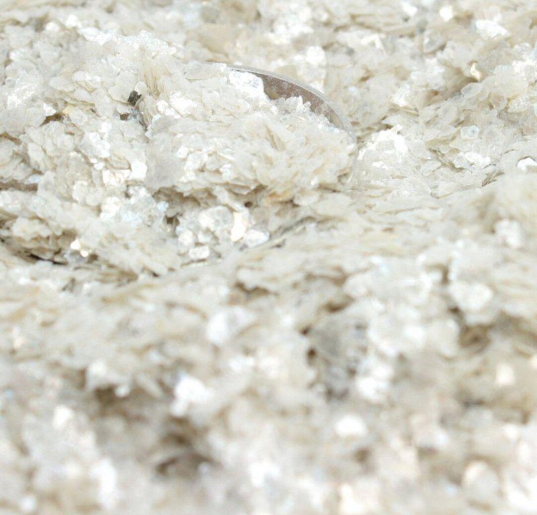 Natural Mica Flakes .3oz - Assorted Colors Available - Cream White, - Etsy