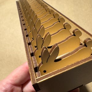 Bunny Rabbit Embroidery Floss Bobbin Gift Set - Etsy